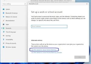 Windows 11 Joining Azure AD – Geeks Hangout